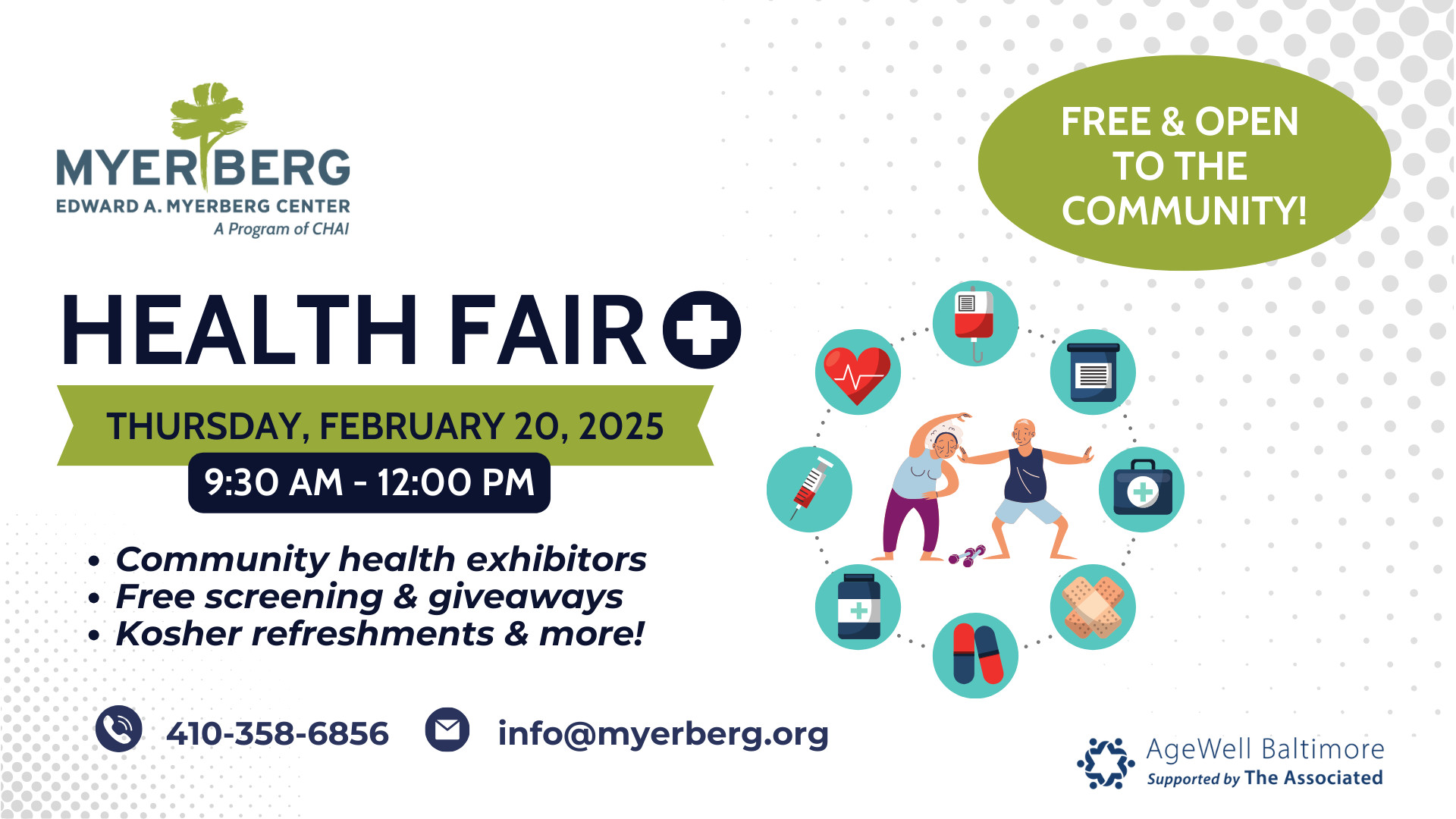Health Fair - The Edward A. Myerberg Center