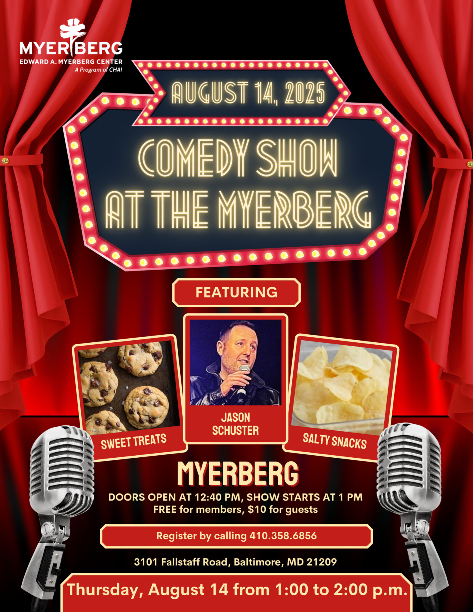 Comedy Show at the Myerberg - The Edward A. Myerberg Center