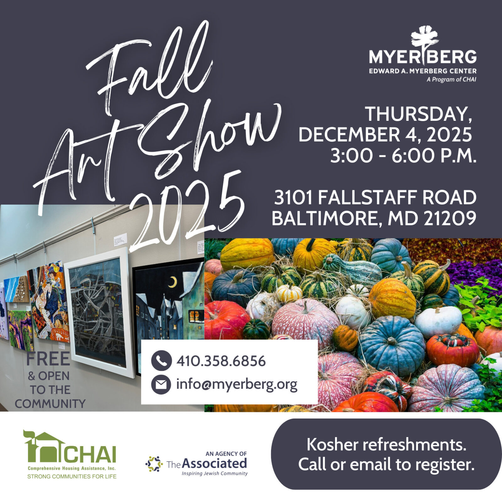Fall Art Show 2025 - The Edward A. Myerberg Center